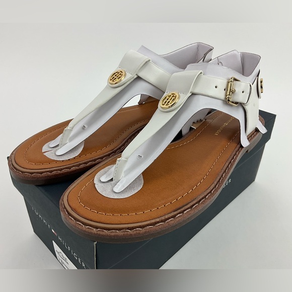 Tommy Hilfiger | Shoes | Tommy Hilfiger Womens Bennia Thong Sandals New ...
